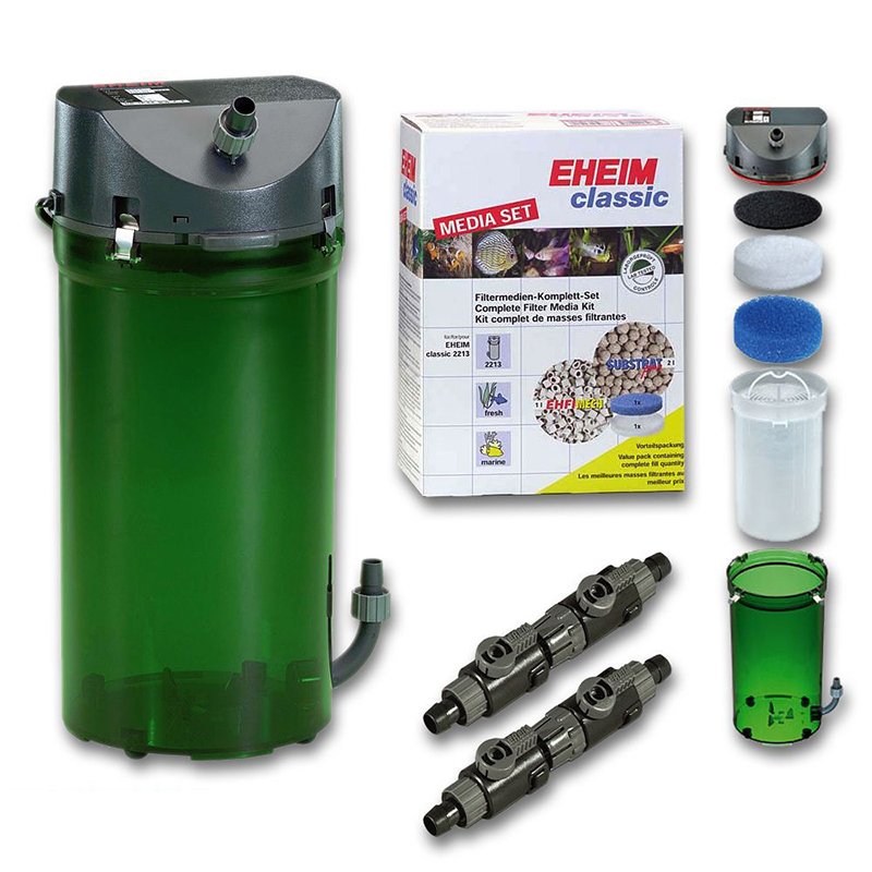 Eheim Classic 2213-05 Plus Dış Filtre 440 L - 8 watt | Evcilal