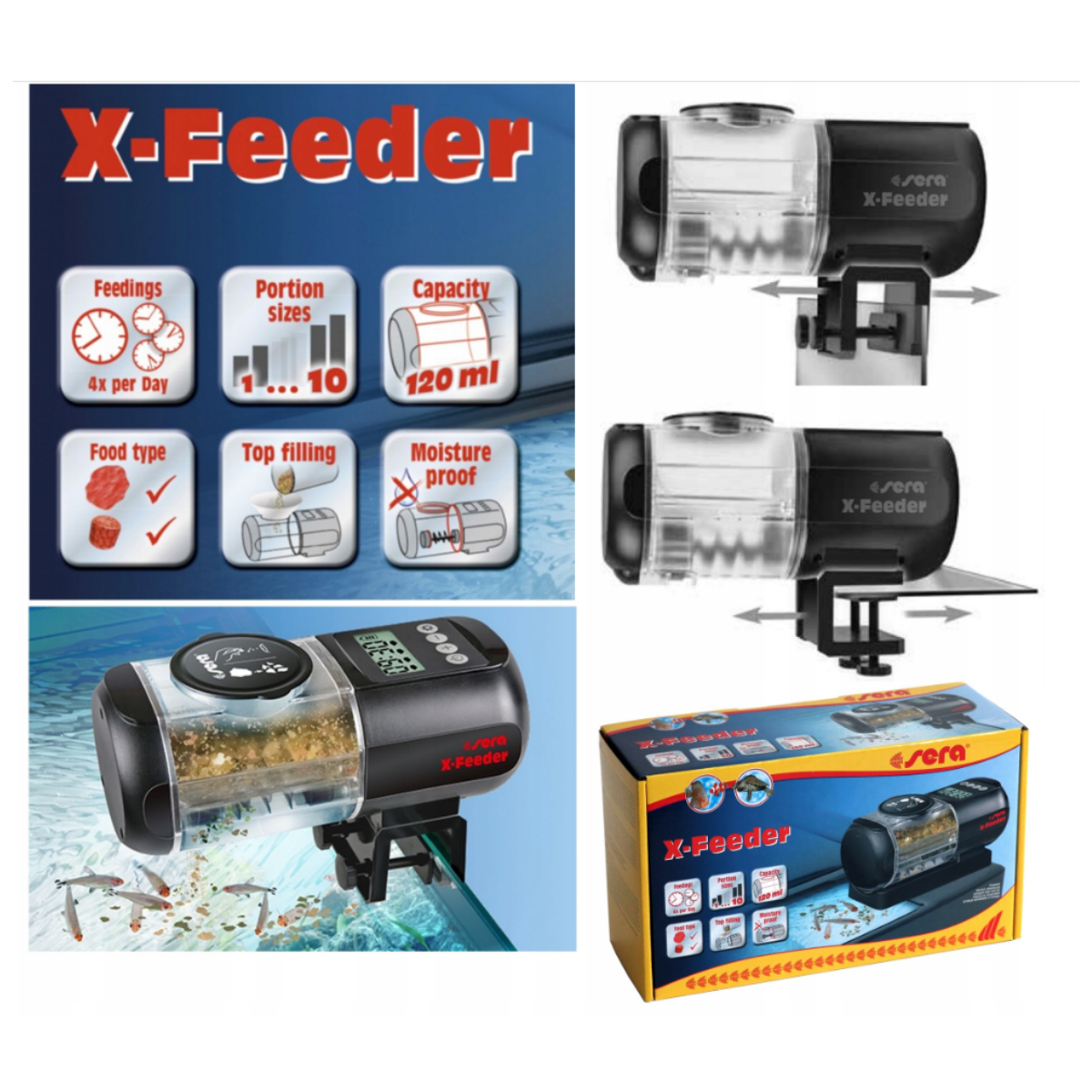 Sera X-Feeder Otomatik Balık Yemleme | Evcilal